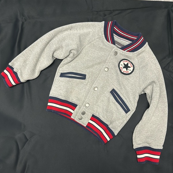 Converse | Jackets & Coats | Boys Converse Chuck Taylor All Star Grey ...